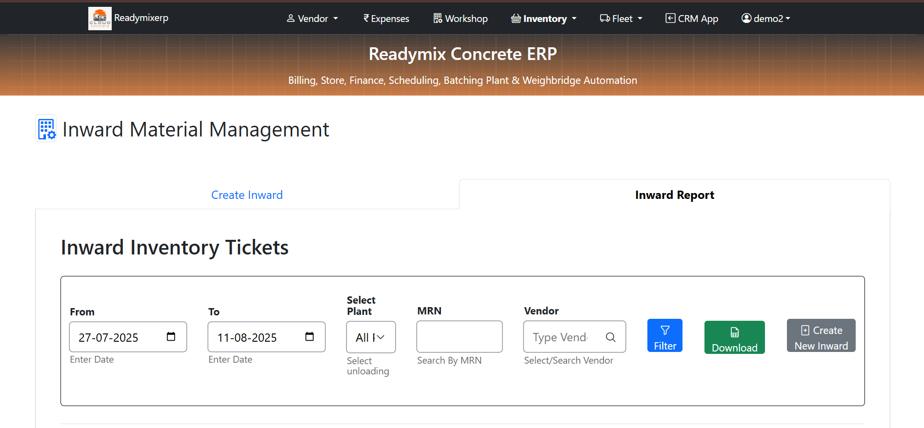 CloudConcrete - Revolutionary ReadyMix ERP System | Streamline Operations
